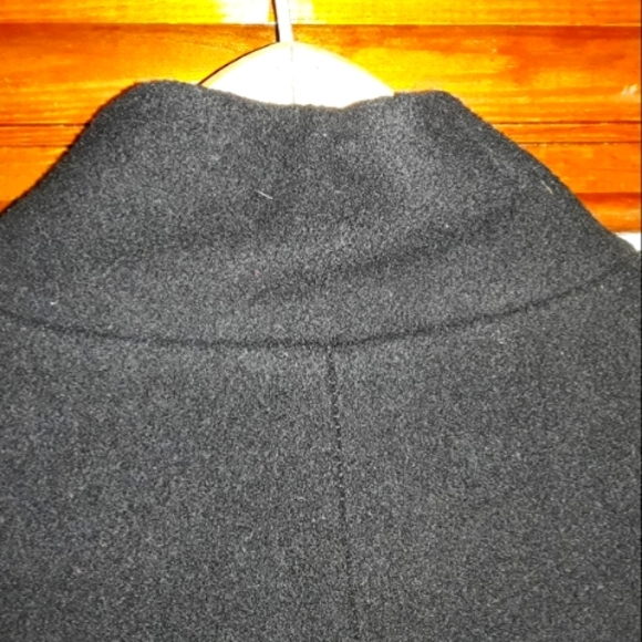 Perry Ellis | Jackets & Coats | Perry Ellis Portfolio Black Wool Coat ...